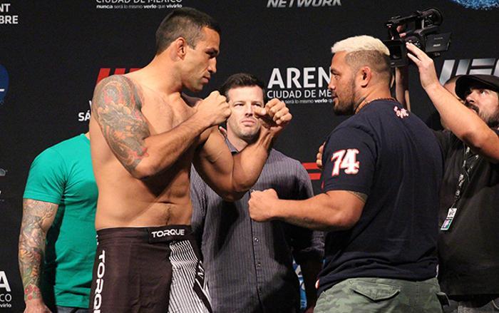 Подготовка бойцов UFC 180 ко взвешиванию