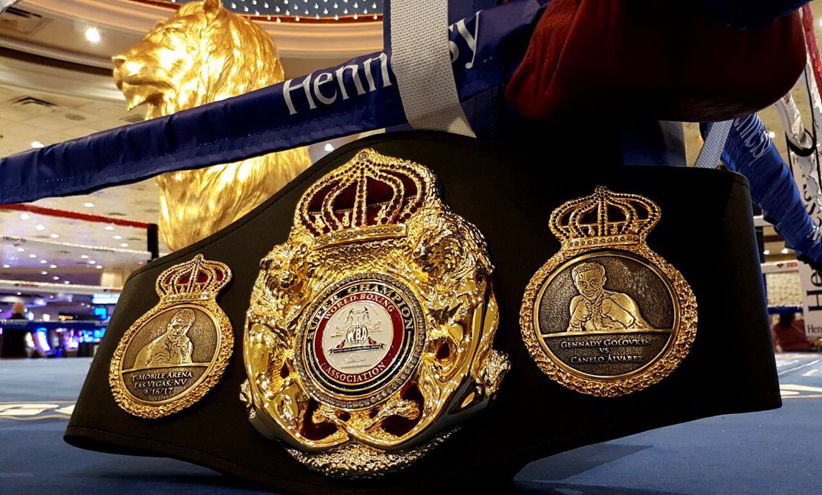 WBA выпустит памятные пояса к чемпионским боям